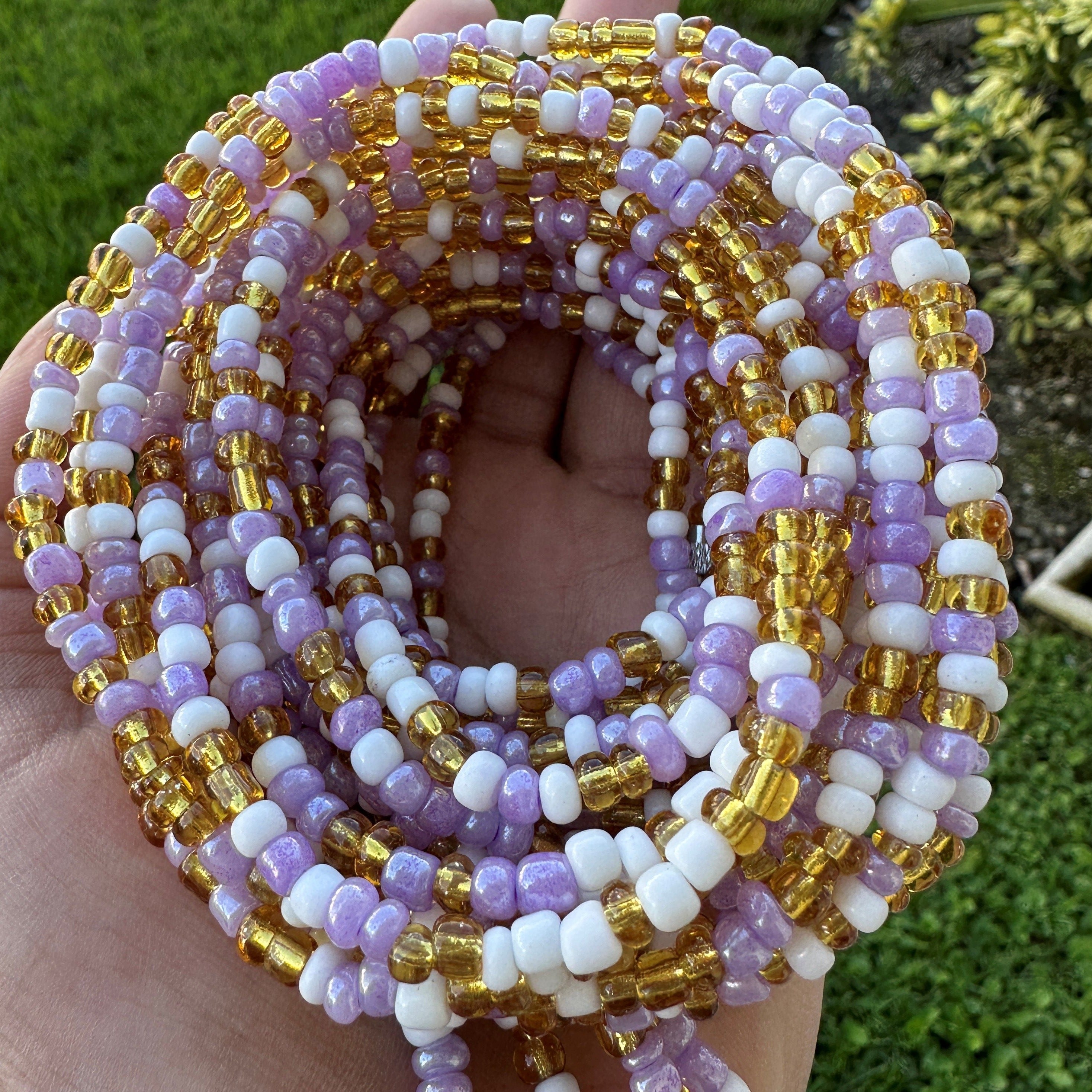 Lavender Royal Waist Bead – Beads by Sheeek